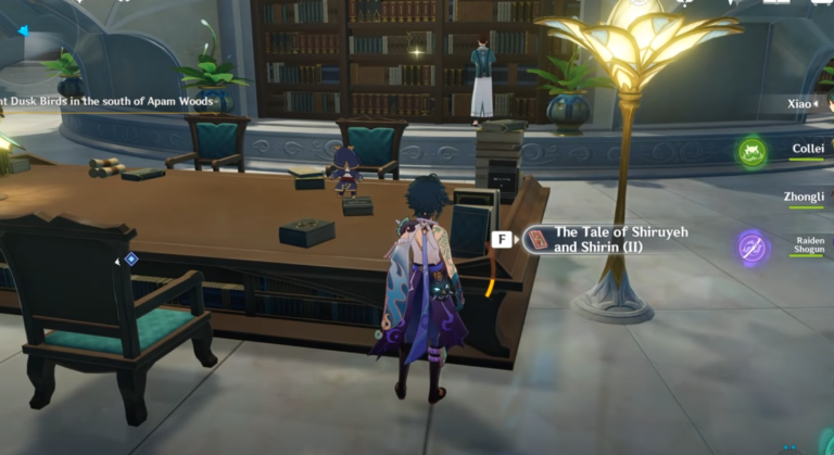 Genshin impact Tale of Shiruyeh and Shirin | How to Complete