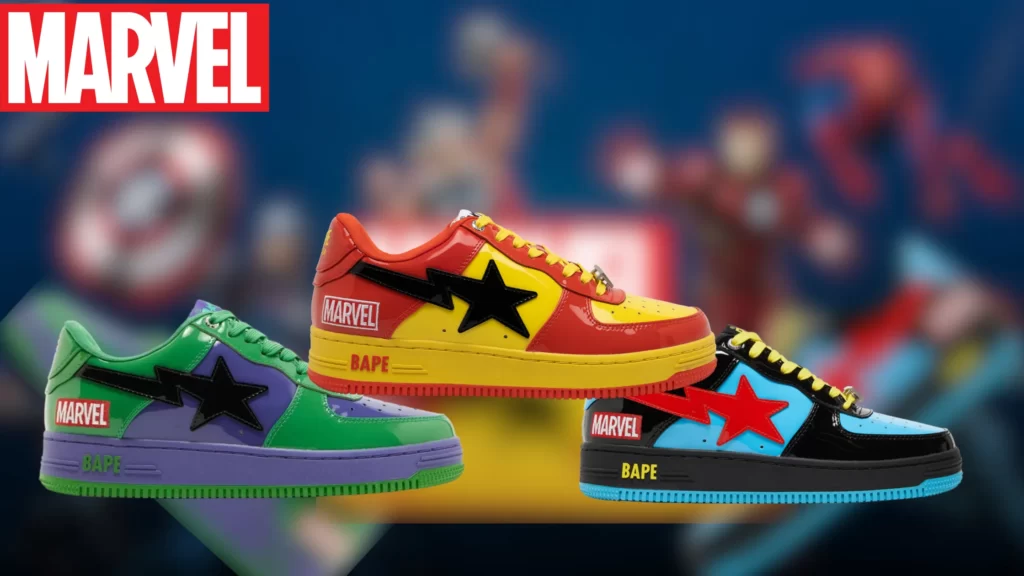 Elevate Your Style with Marvel BAPESTA Sneakers - A Heroic Fashion ...